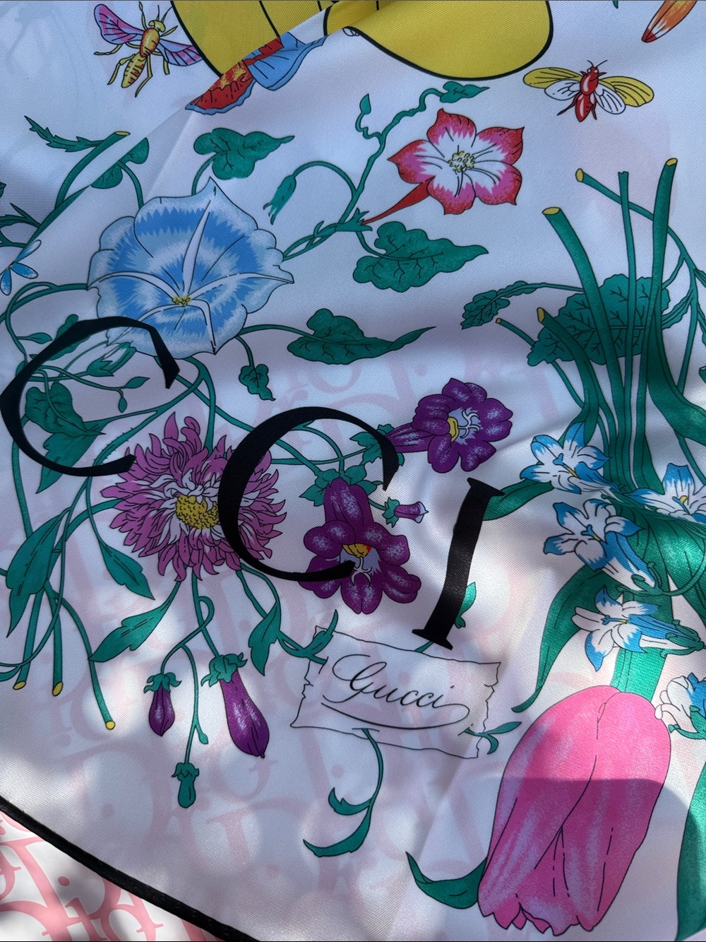 Disney | Accessories | Gucci Disney Flora Silk Scarf New No Box | Poshmark